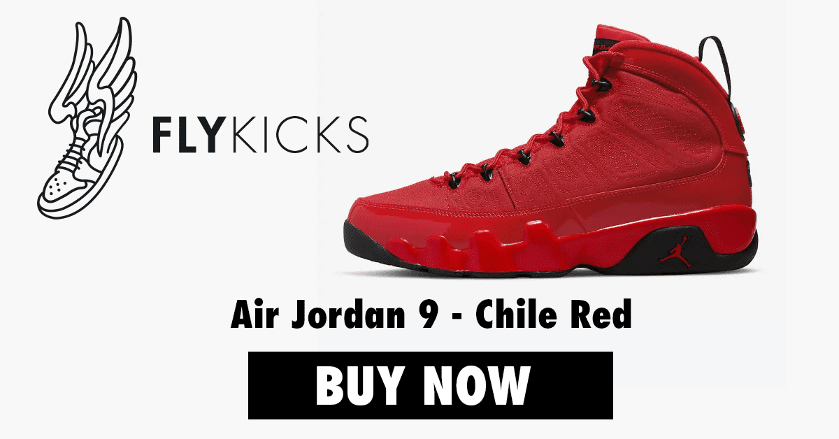 AIR JORDAN 9 "Chile Red" - Flykicks