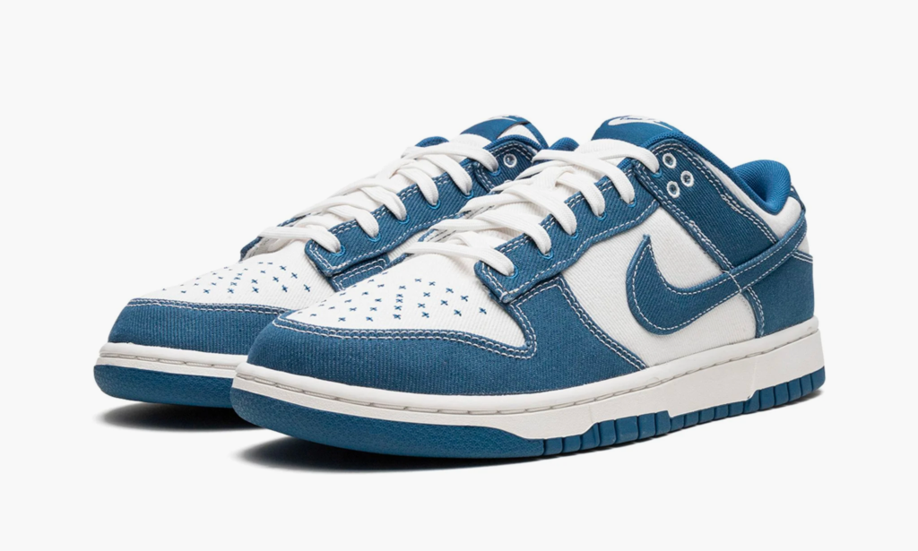 NIKE DUNK LOW "Shashiko - Industrial Blue"